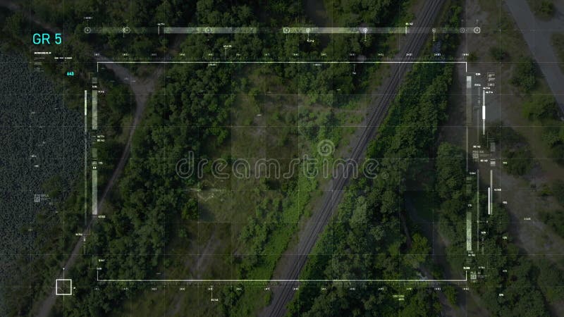 Drone User Interface with HUD GUI User Interface, Technology Network ...