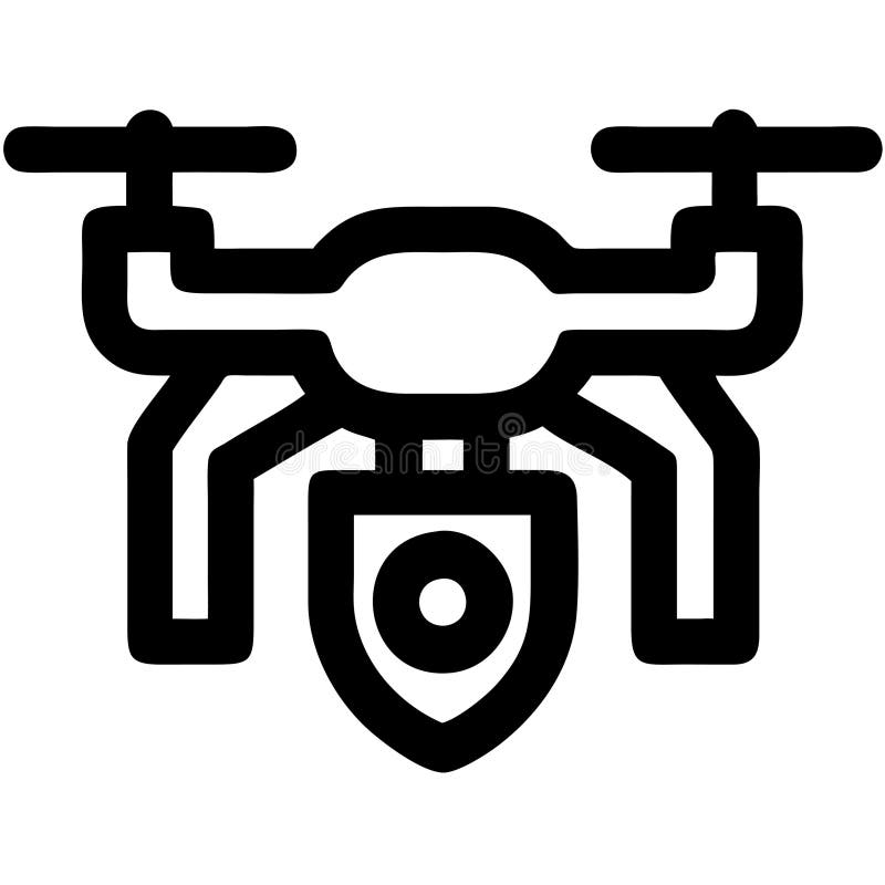 Drone Vector Design for Technology and Surveillance Graphics Stock ...