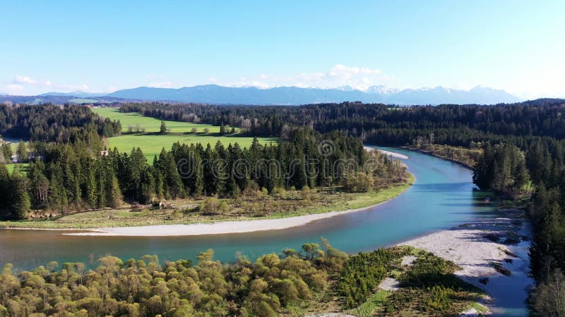 Drone Video of the Litzau Loop Stock Video - Video of southern ...