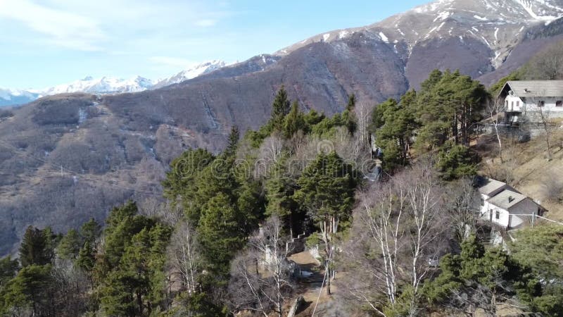 Drone View of Lake Como from Mount Berlinghera Stock Footage - Video of ...