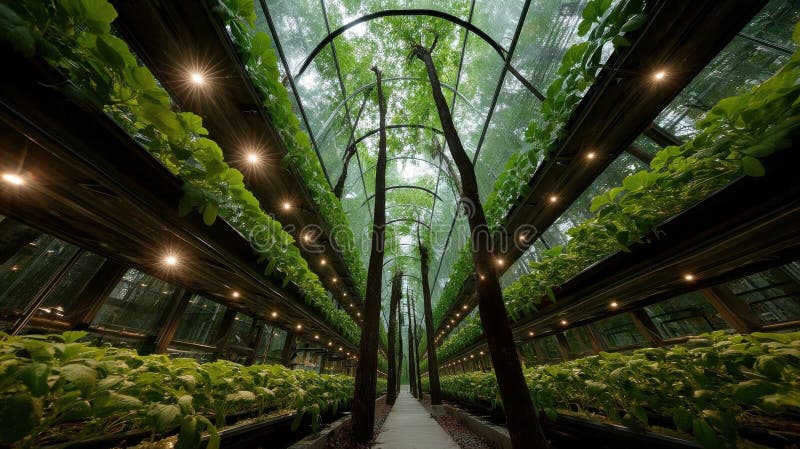 Futuristic Autonomous Greenhouse with Vertical Smart Farming System ...