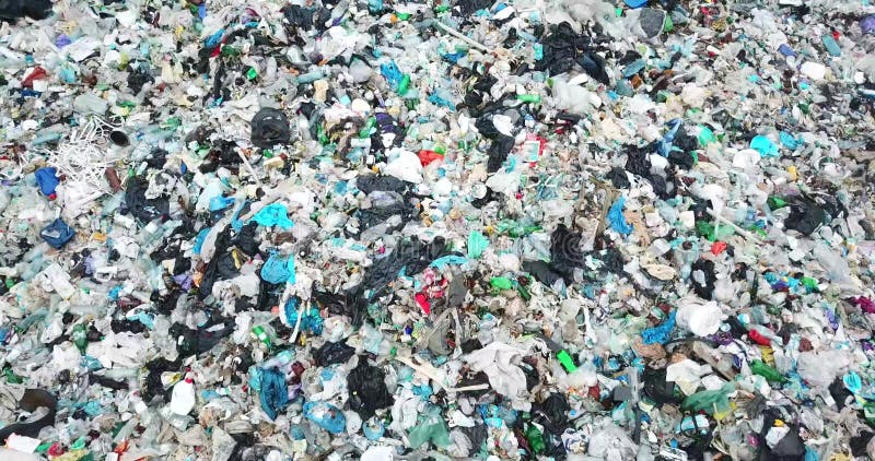 Drone, Landfill and Garbage, Waste Management and Pollution with ...