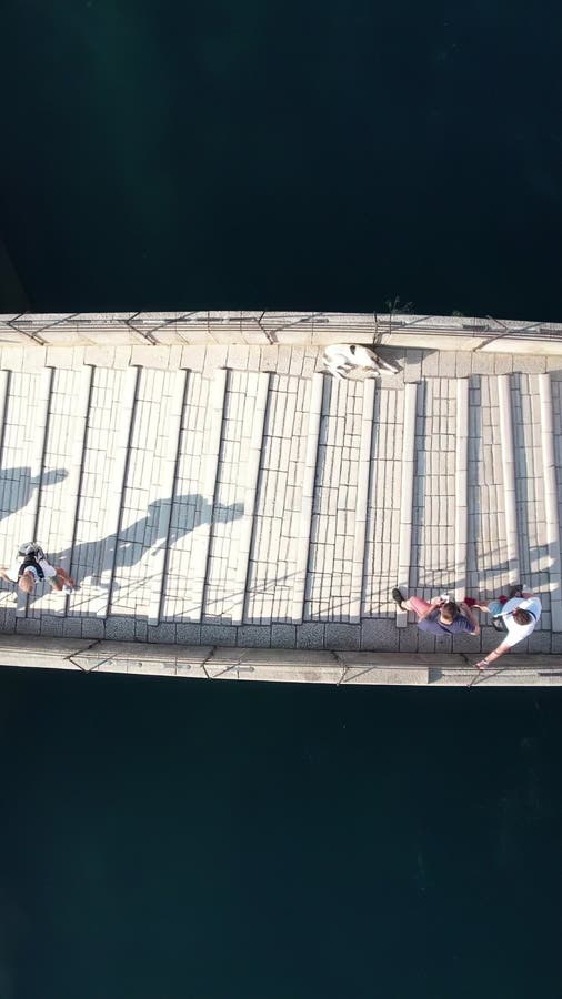 Aerial Mostar Bridge editorial image. Image of architecture - 355383825