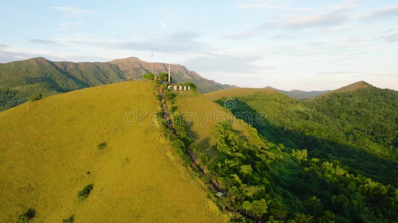 Mount Tapyas Viewdeck in Coron, Palawan. Philippines. Stock Video ...