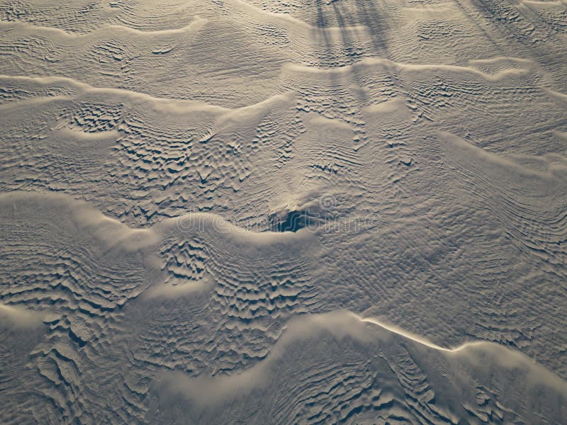 Drone View of Sand Dune Texture Shaped by Wind. Stock Photo - Image of ...