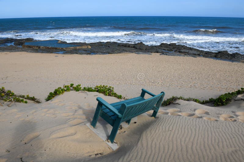 Drone View at Shelly Beach in South Africa Stock Photo - Image of ...