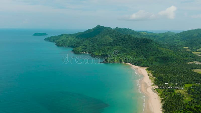 Dagmay Beach in El Nido, Palawan. Philippines. Stock Footage - Video of ...