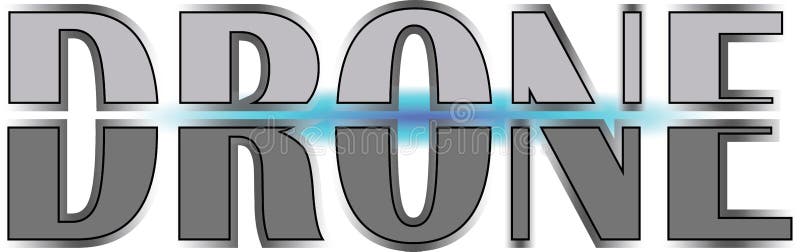 Drone Word Cloud Text Illustration. Stock Illustration - Illustration ...