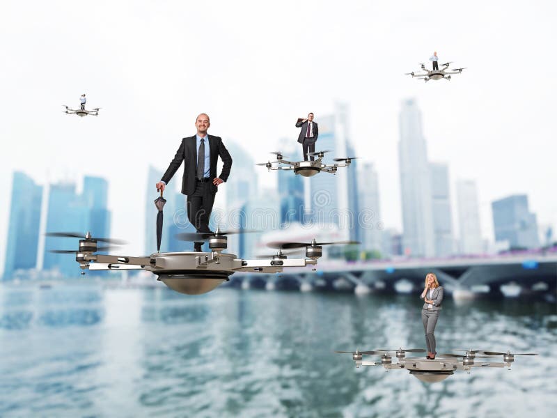 Drone at work stock image. Image of worker, businessman - 48898287