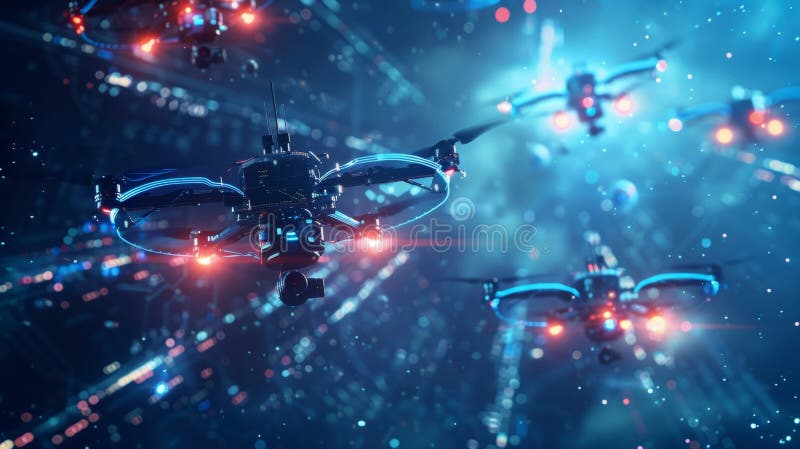 With Drones in Constant Communication with Each Other they Can ...