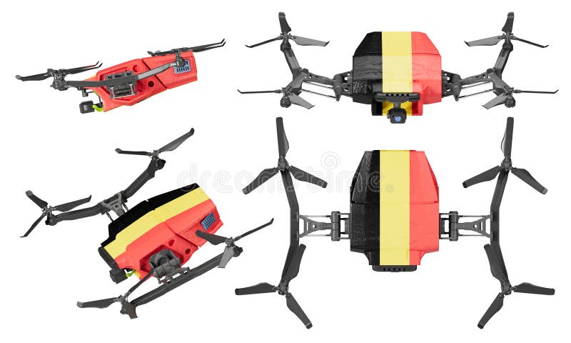 Drones Displaying Belgian Flag Colors in Aerial Formation on a Black ... Drones Displaying Belgian Flag Colors in Aerial Formation on a Black ...