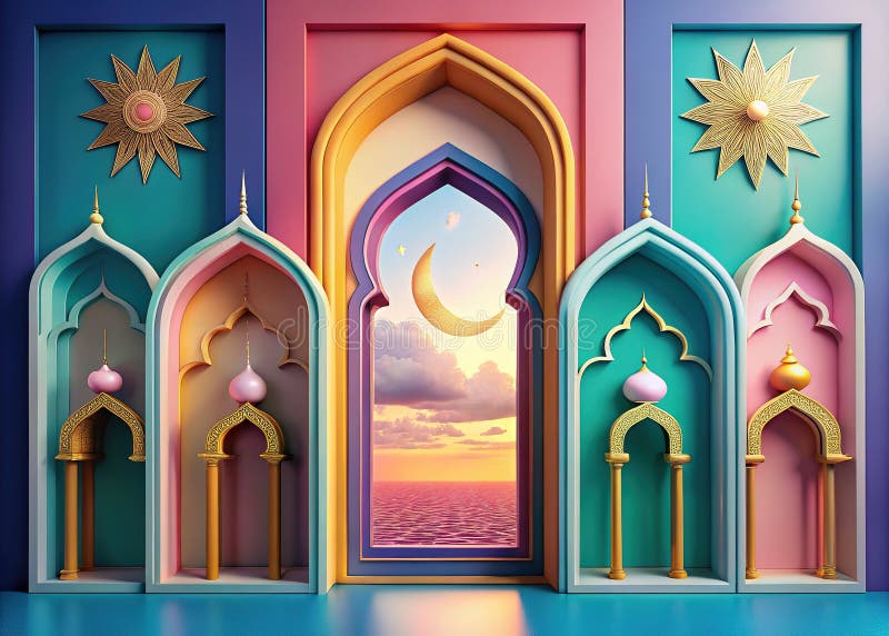 Drones Eye View of Intricate Islamic Geometric Patterns a BohoChic Celebration of Arabian ...