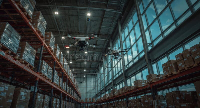 Flying Drones Warehouse Stock Photos - Free & Royalty-Free Stock Photos ...