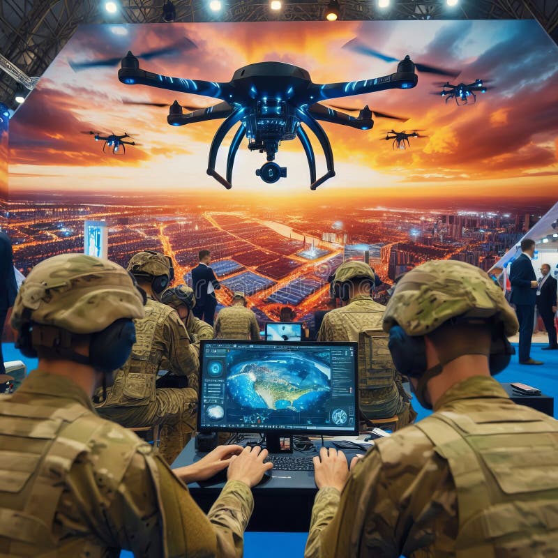 111 65. Drones for Good Showcase - Exhibition of Drone Technlog Stock Image - Image of rare ...