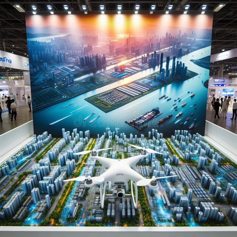 115 65. Drones for Good Showcase - Exhibition of Drone Technlog Stock ...