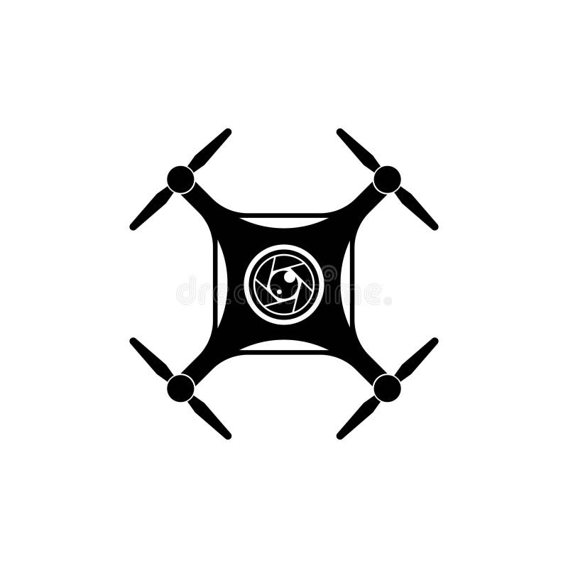 Drones Logo Icon,illustration Design Template Stock Vector ...