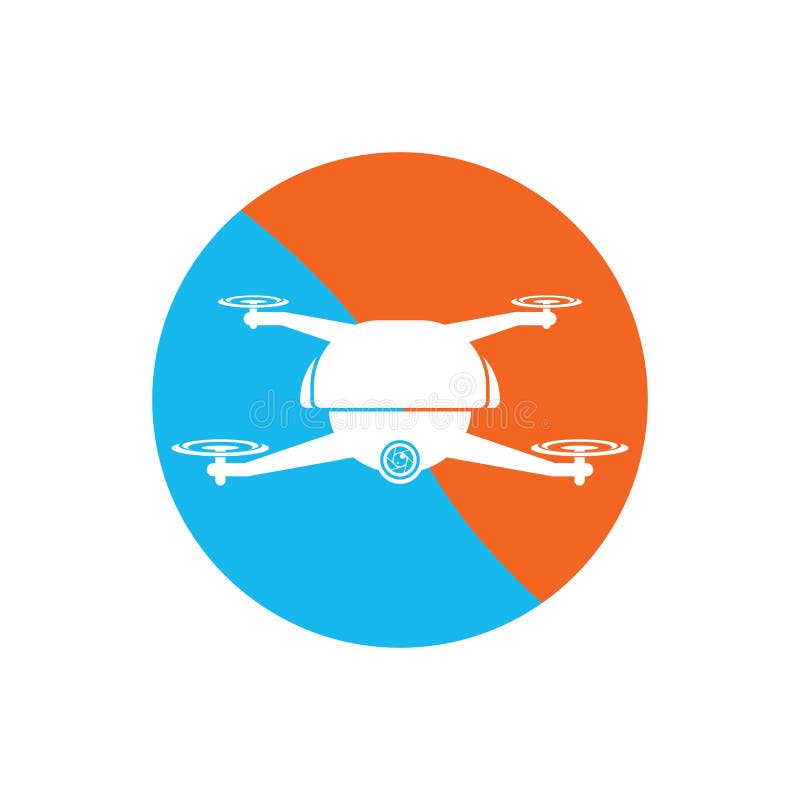 Drones Logo Icon,illustration Design Template Stock Vector ...