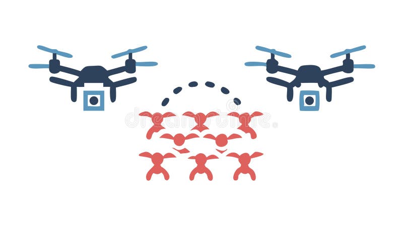 Drones and People Formation, Collaborative Technology and Human ...