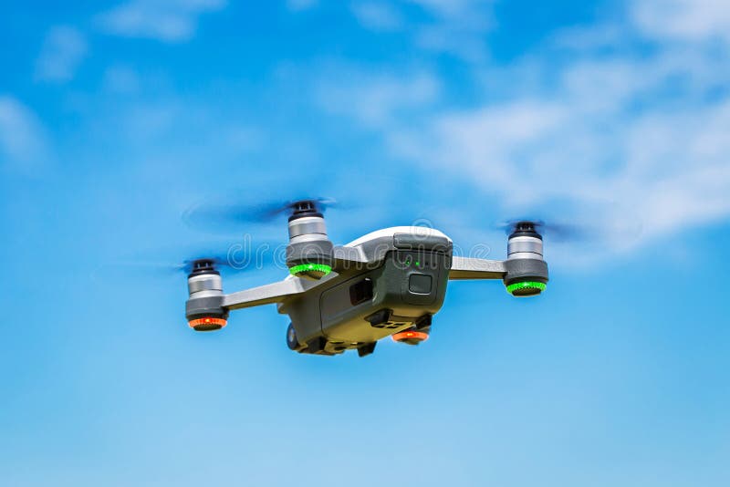 Drones with small white. stock image. Image of blinker - 114135551