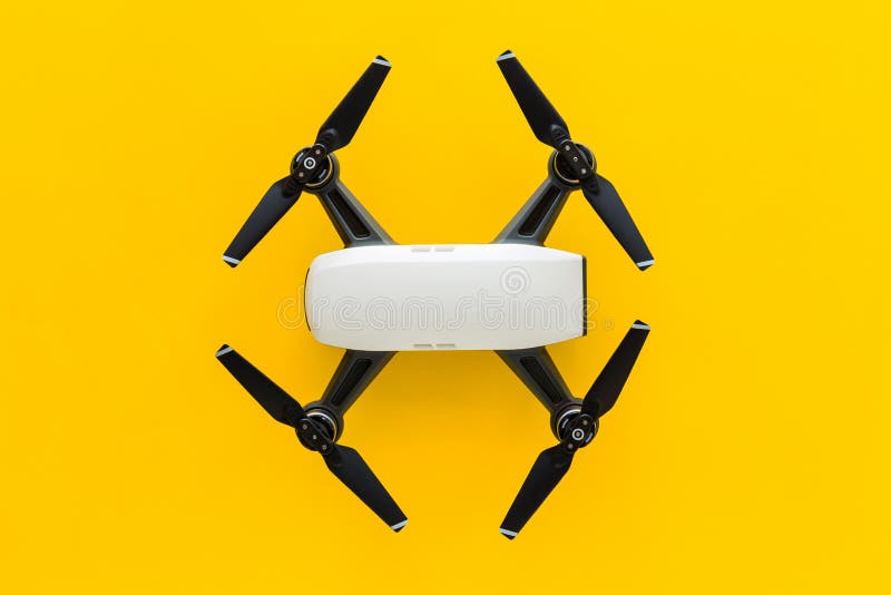 Drones with small white. stock image. Image of control - 114135503