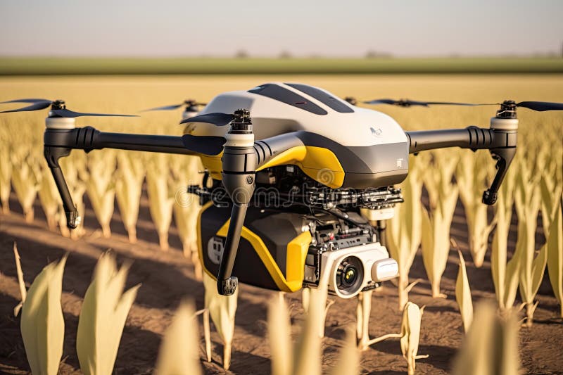 Drones for Study of Agricultural Crops and Plants in Field Agronomist ...