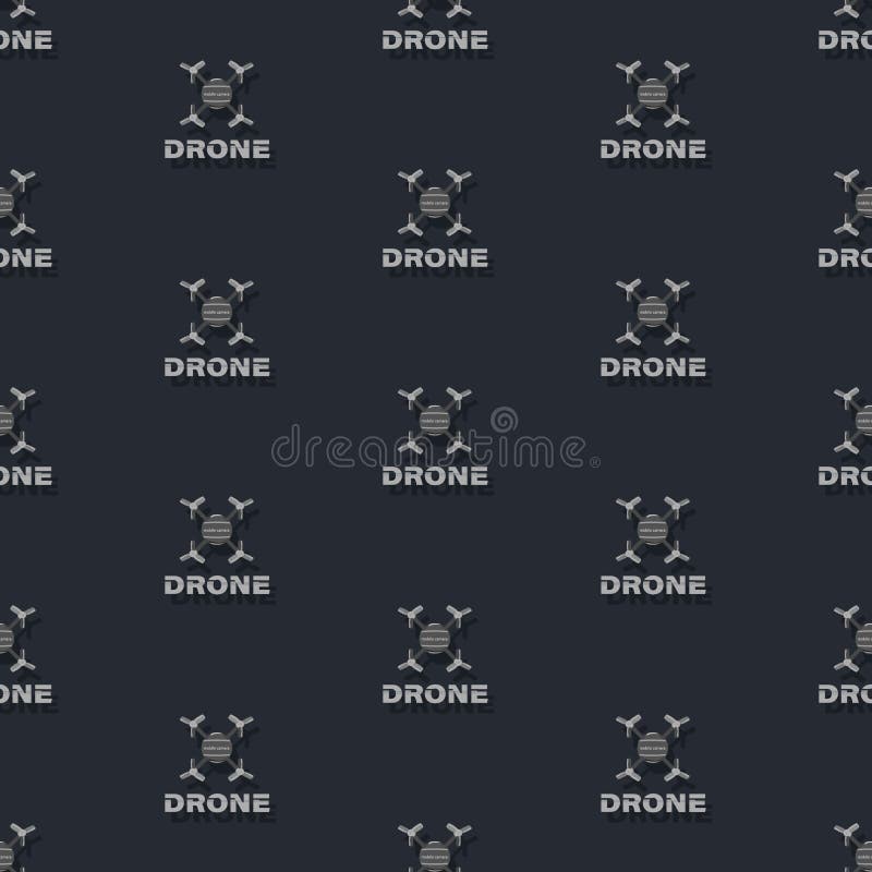 Drones. Vector Background, Templates of Flying Drones. Drone Flying ...