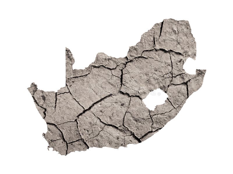 Droogte in Zuid-Afrika stock afbeelding. Image of milieubeleid - 115819309