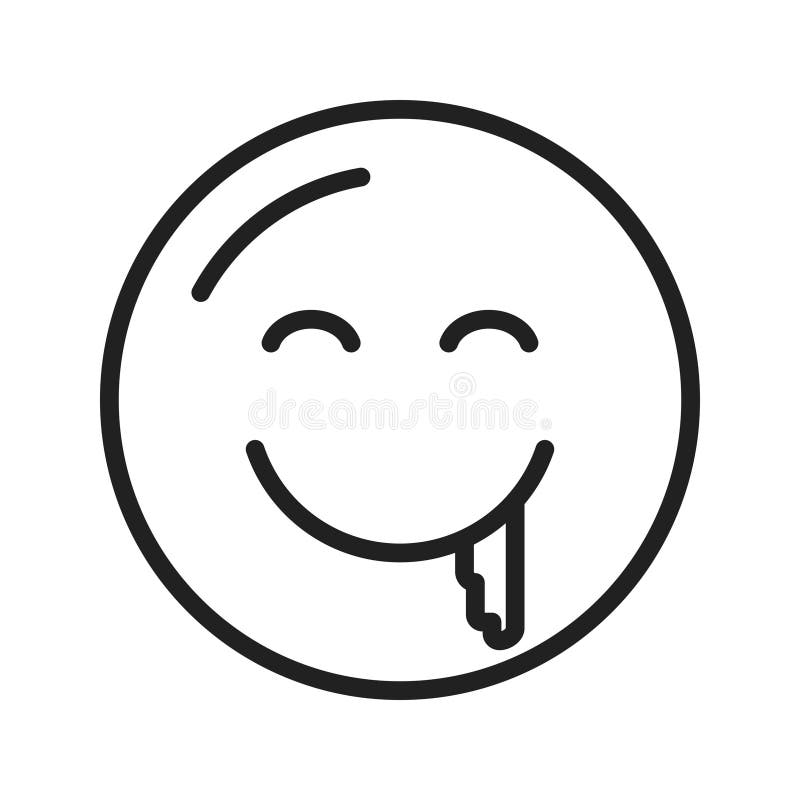 Drooling Smiley Stock Illustrations – 230 Drooling Smiley Stock ...