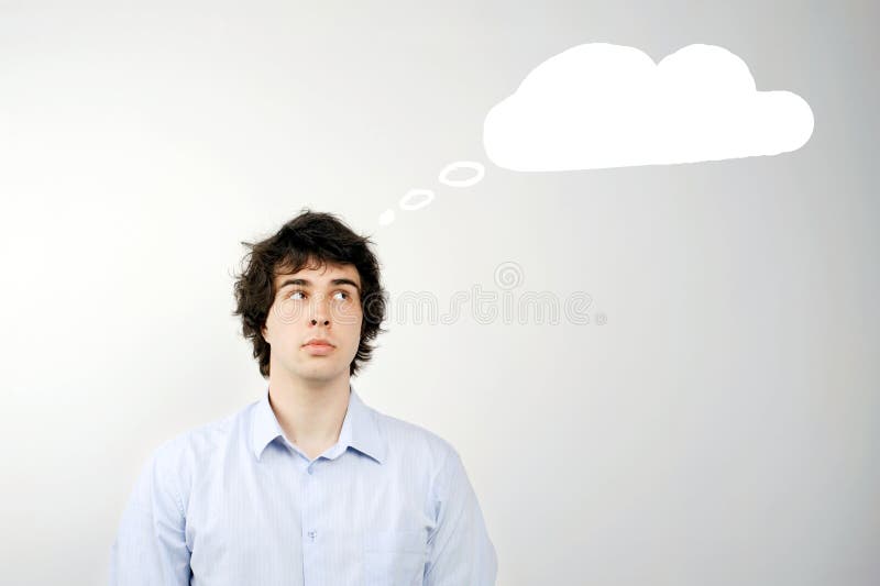 Droom stock afbeelding. Image of jong, motivatie, mens - 20187585