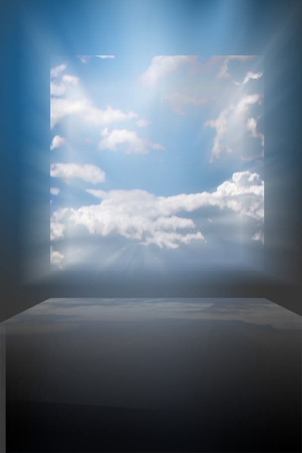 Droomwereld stock foto. Image of straal, goddelijk, open - 978810