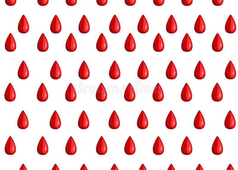 Droop of Blood Pattern Red Color Stock Illustration - Illustration of ...