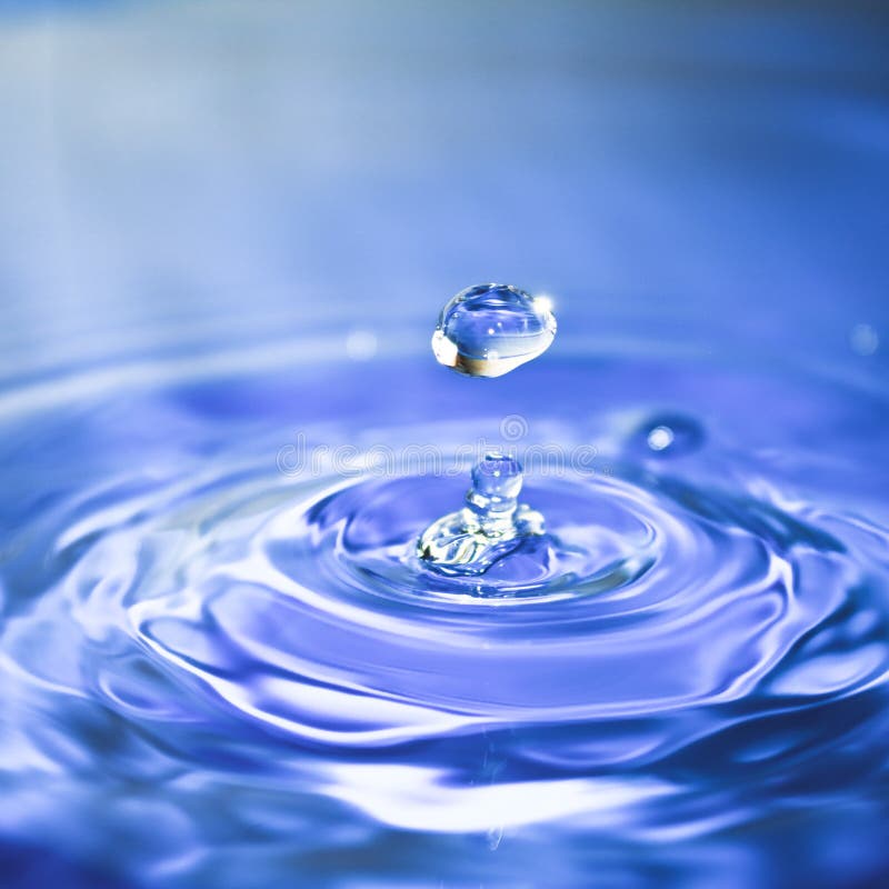 Pure water stock image. Image of calm, blue, cold, energy - 17657741