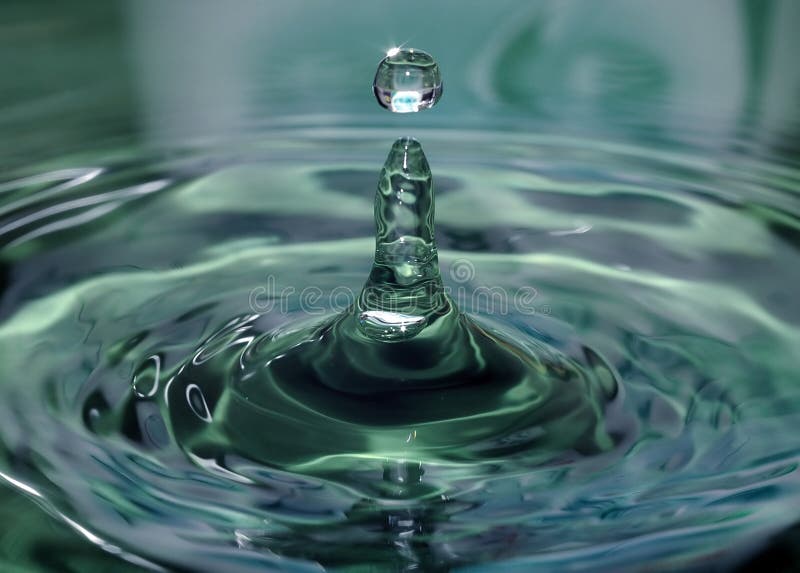 A drop stock photo. Image of liquid, wave, cold, texture - 298402
