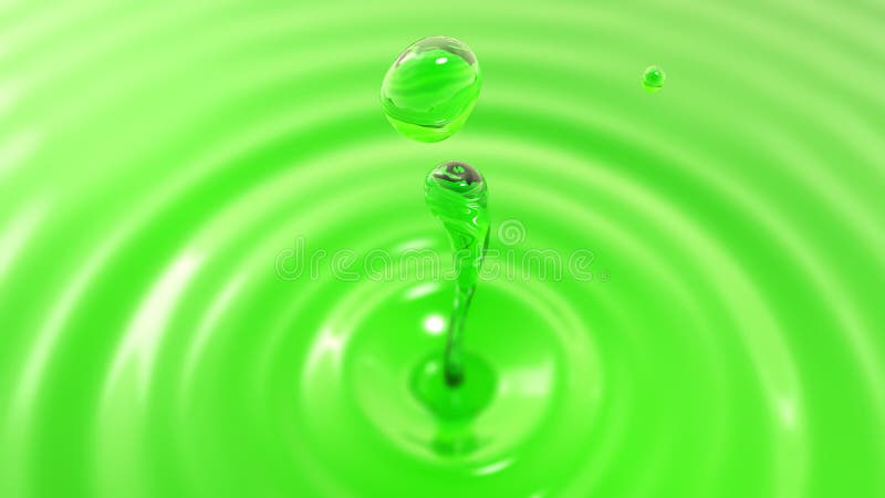 Drop of Apple Juice Macro with the Focus Effect (drop 2) Stock ...