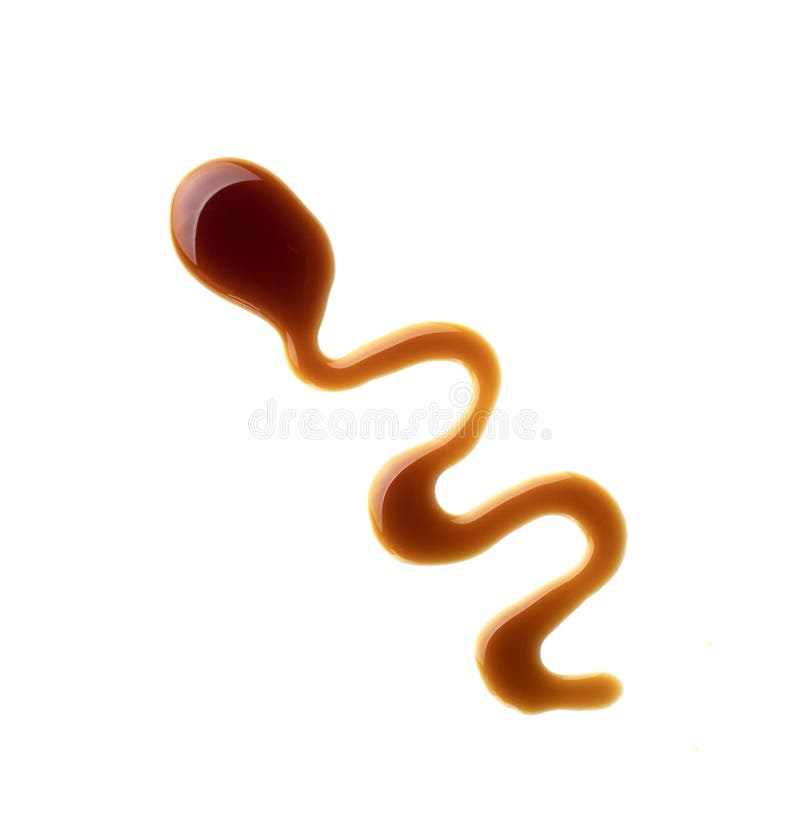 A Drop of Balsamic Vinegar Isolated on a White Background Stock Image ...