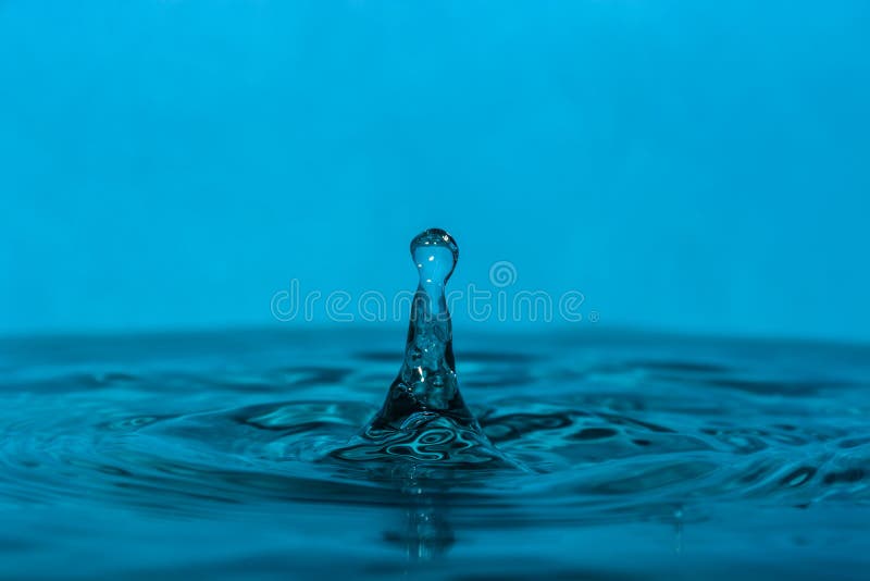 Drop of clean water stock photo. Image of drink, impact - 110203934