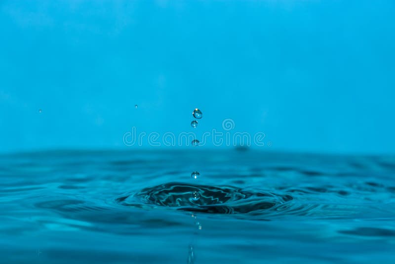 Drop of clean water stock photo. Image of drops, crown - 109692480