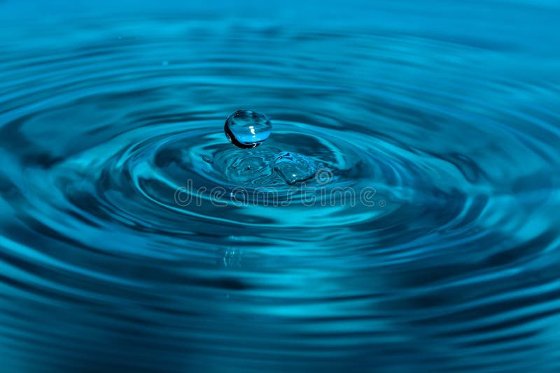 Drop of clean water stock photo. Image of aqua, blue - 110024054