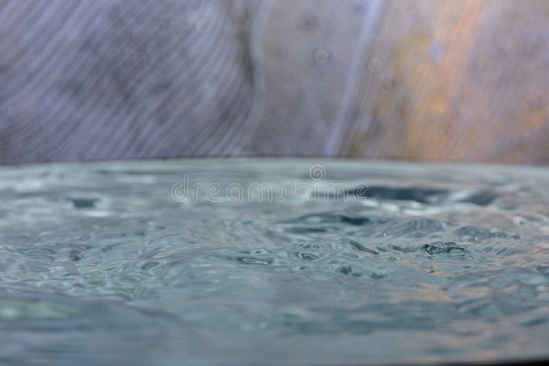 Drop of clean water stock image. Image of closeup, circle - 127151639