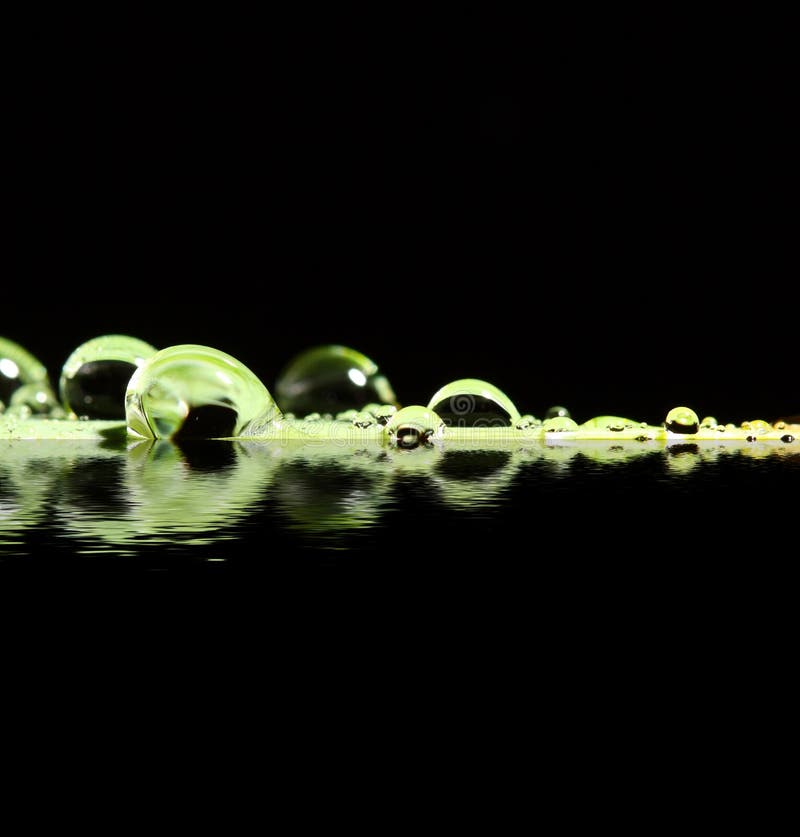 Drop closeup background stock photo. Image of bright, condensation ...