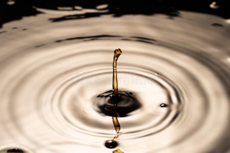 A Drop of Coca Cola or Pepsi Close-up Stock Photo - Image of color ...