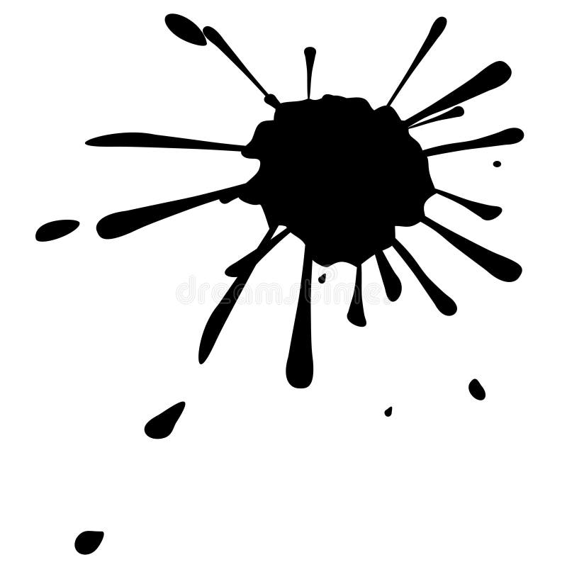 Drop of color stock vector. Illustration of vector, abstract - 52588287