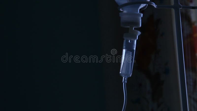 Drop Counter Close Up. Dropper in the Hospital Stock Footage - Video of ...
