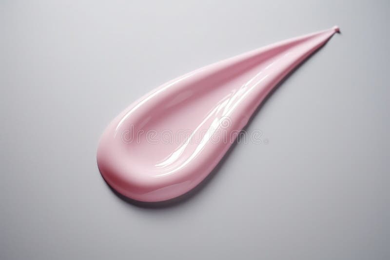 Drop on Cream. Illustration AI Generative Stock Illustration ...