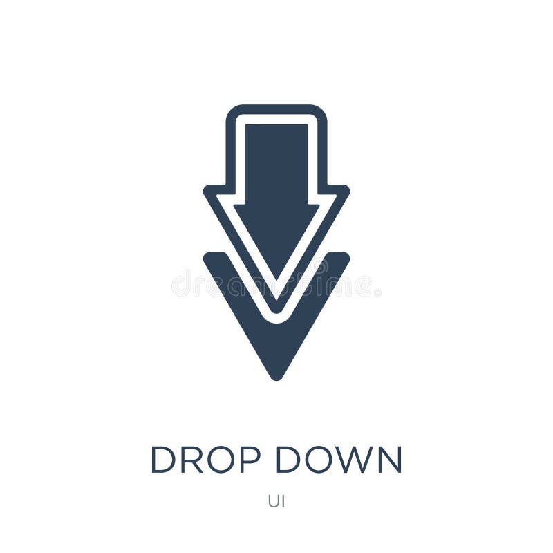 Drop Down List Arrow Stock Illustrations – 661 Drop Down List Arrow ...