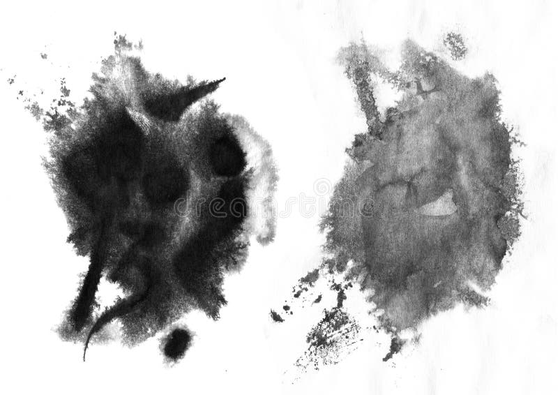 Chinese ink effect texture stock illustration. Illustration of damaged ...