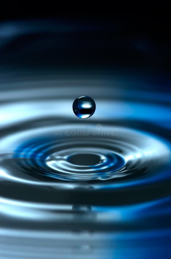 Drop of drinking water stock photo. Image of drop, flow - 1676612
