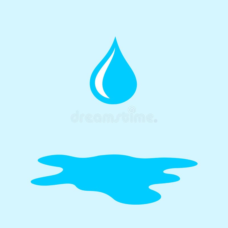 Puddle, Liquid, Vector, Cartoon Style, Isolated, Illustration, on a ... Puddle, Liquid, Vector, Cartoon Style, Isolated, Illustration, on a ...