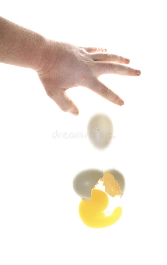 Drop egg stock image. Image of food, loser, management - 785511