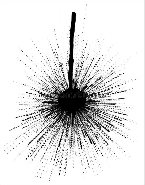 Drop explosion stock vector. Illustration of drip, expand - 6675106